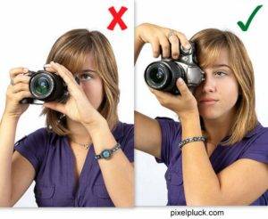 How to Hold the Camera Properly - Photography Tips